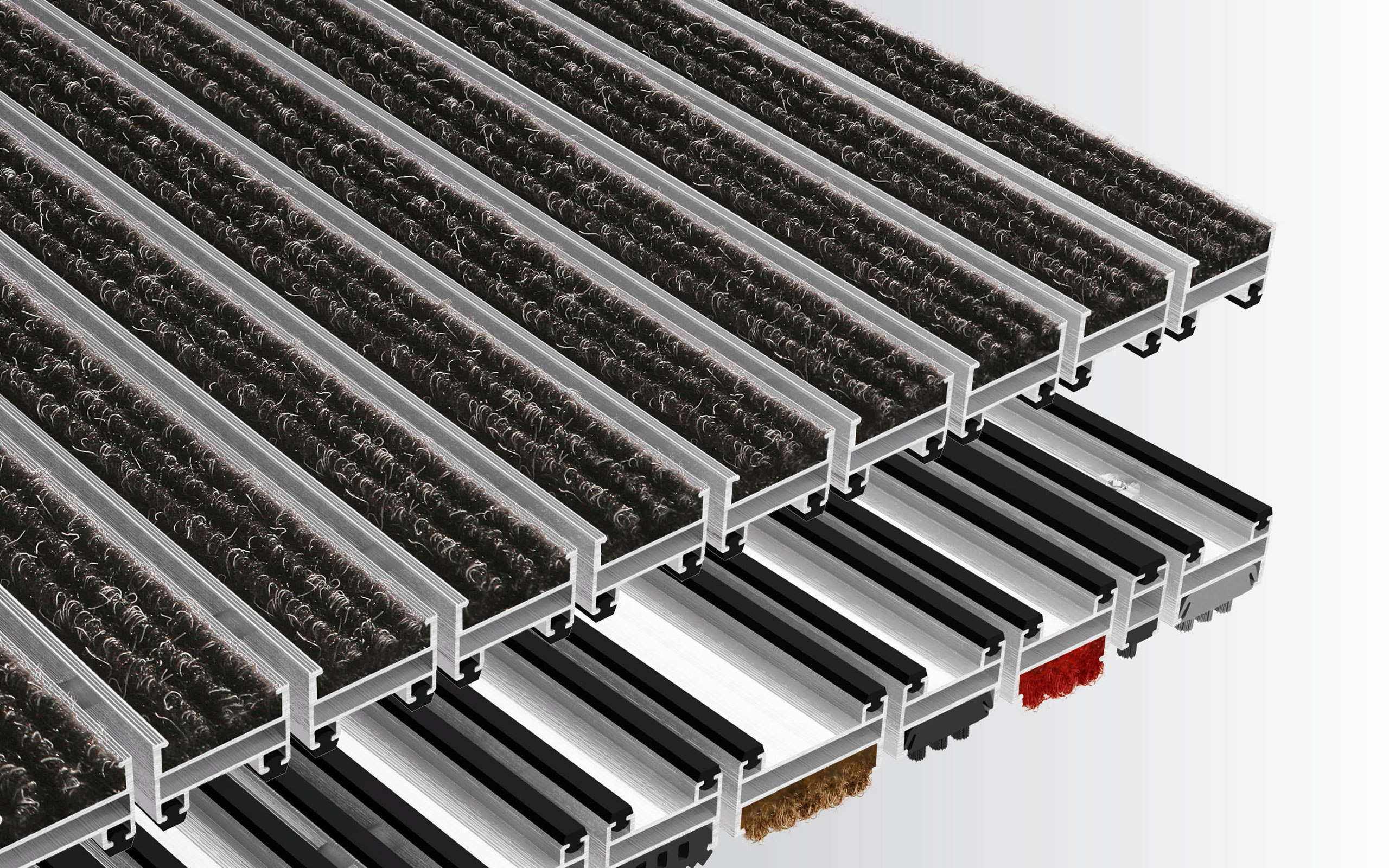 PREMIUM ALUMINIUM ENTRANCE MATTING - GEGGUS